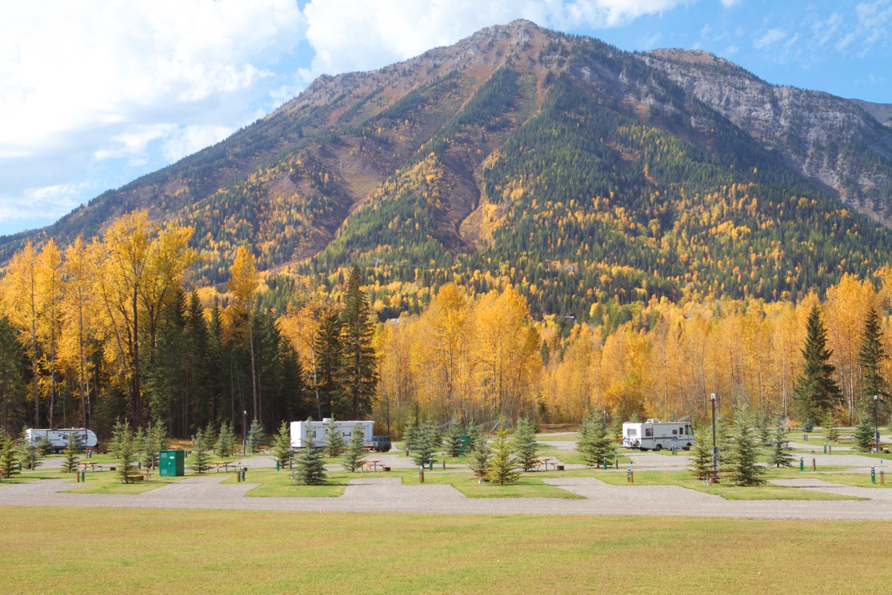 Fernie RV Resort End of Summer - Fernie RV Resort