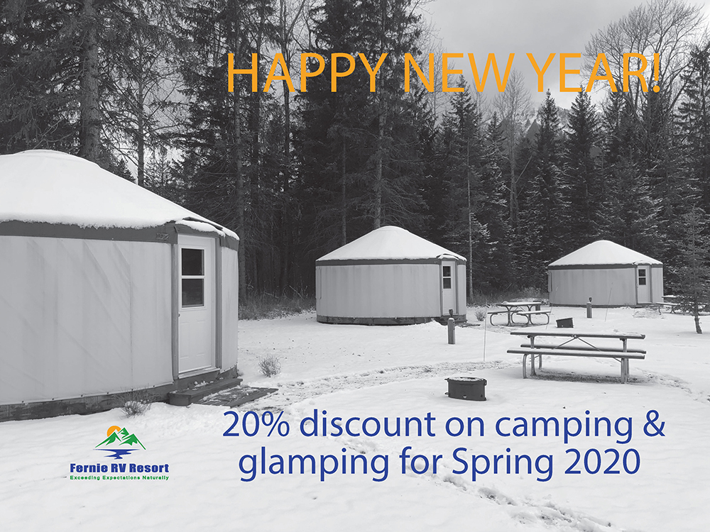 Happy New Year! - Fernie RV Resort